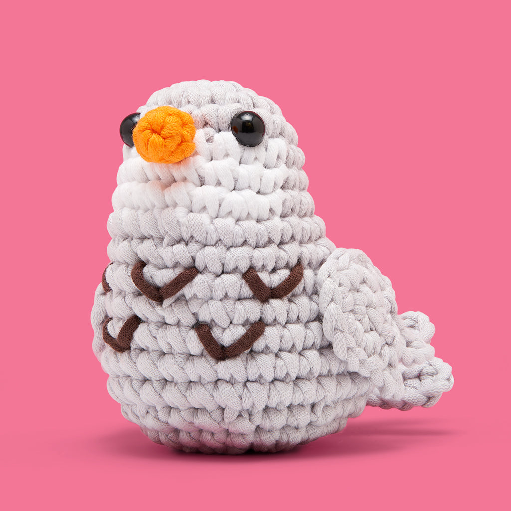 Ari the Partridge Crochet Kit - The Woobles | Learn to crochet kits for ...